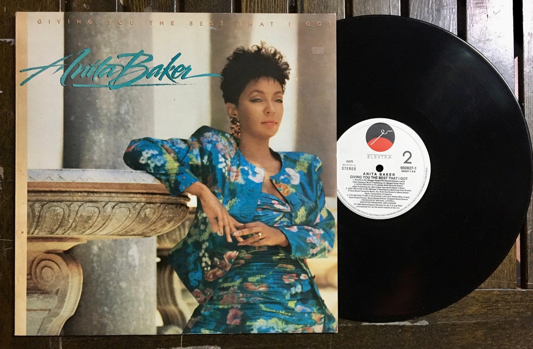 1988 Anita Baker Giving You the Best That I Got Vinyl LP - Etsy