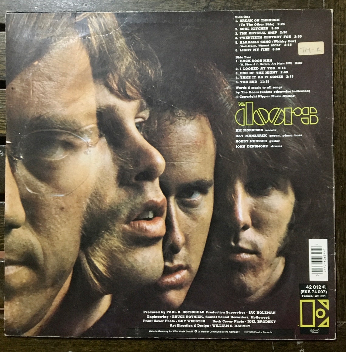 The Doors – the Doors , Vinyl, LP, Album , Stereo - Etsy