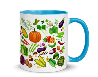 Vegetable Coffee Mug - Etsy