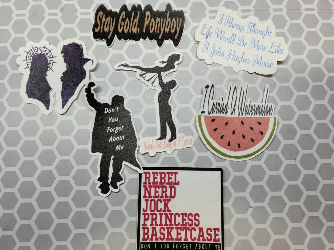 80's Movie Stickers - Etsy