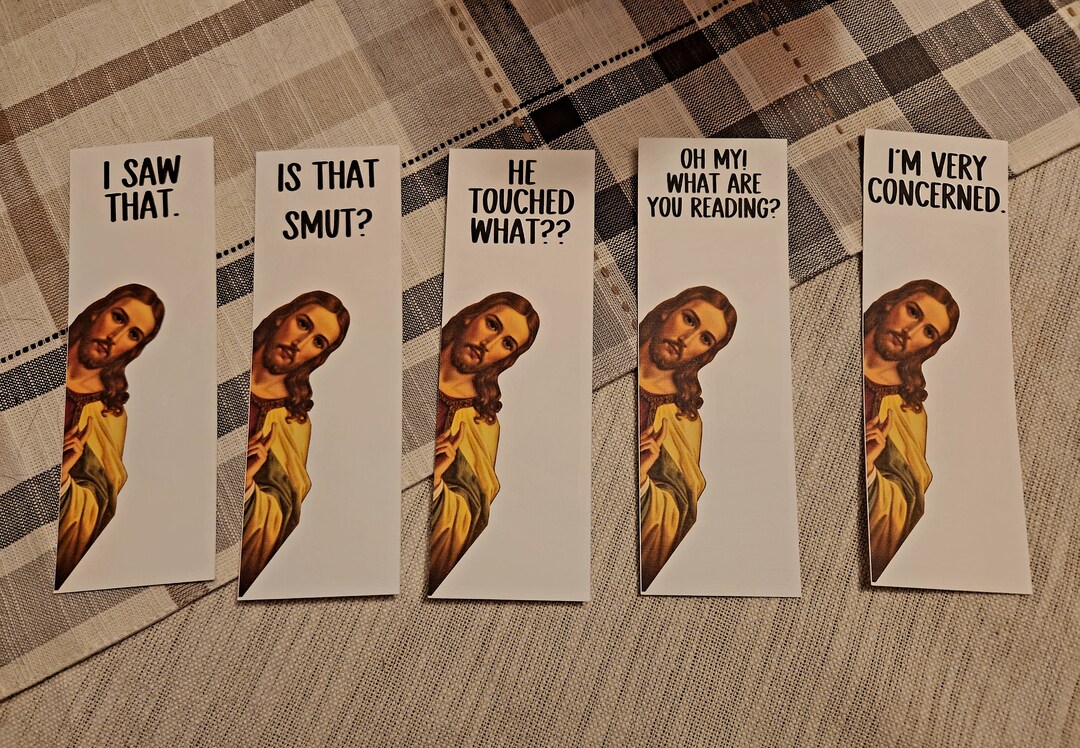 Peeking Jesus, Bookmark, Romance Reader, I Saw That, is That Smut ...