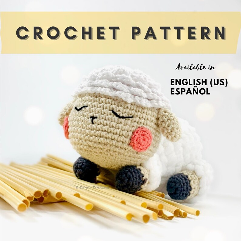 Wooly the Sheep Crochet Pattern - Etsy