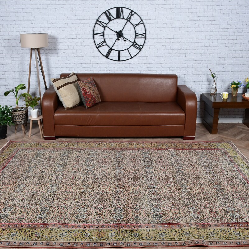 Large Vintage Rug - Etsy