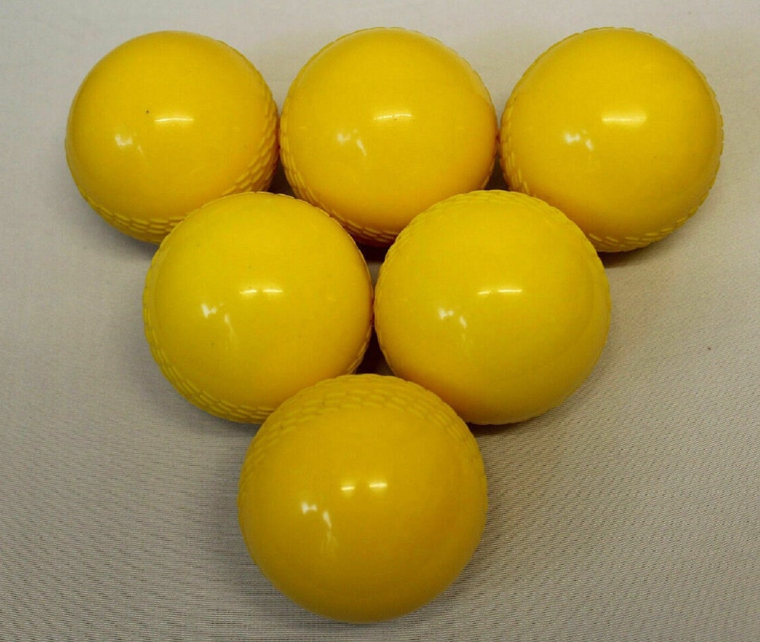 Yellow Cricket Wind Balls Practice Indoor Outdoor Youth Adult Pets ...