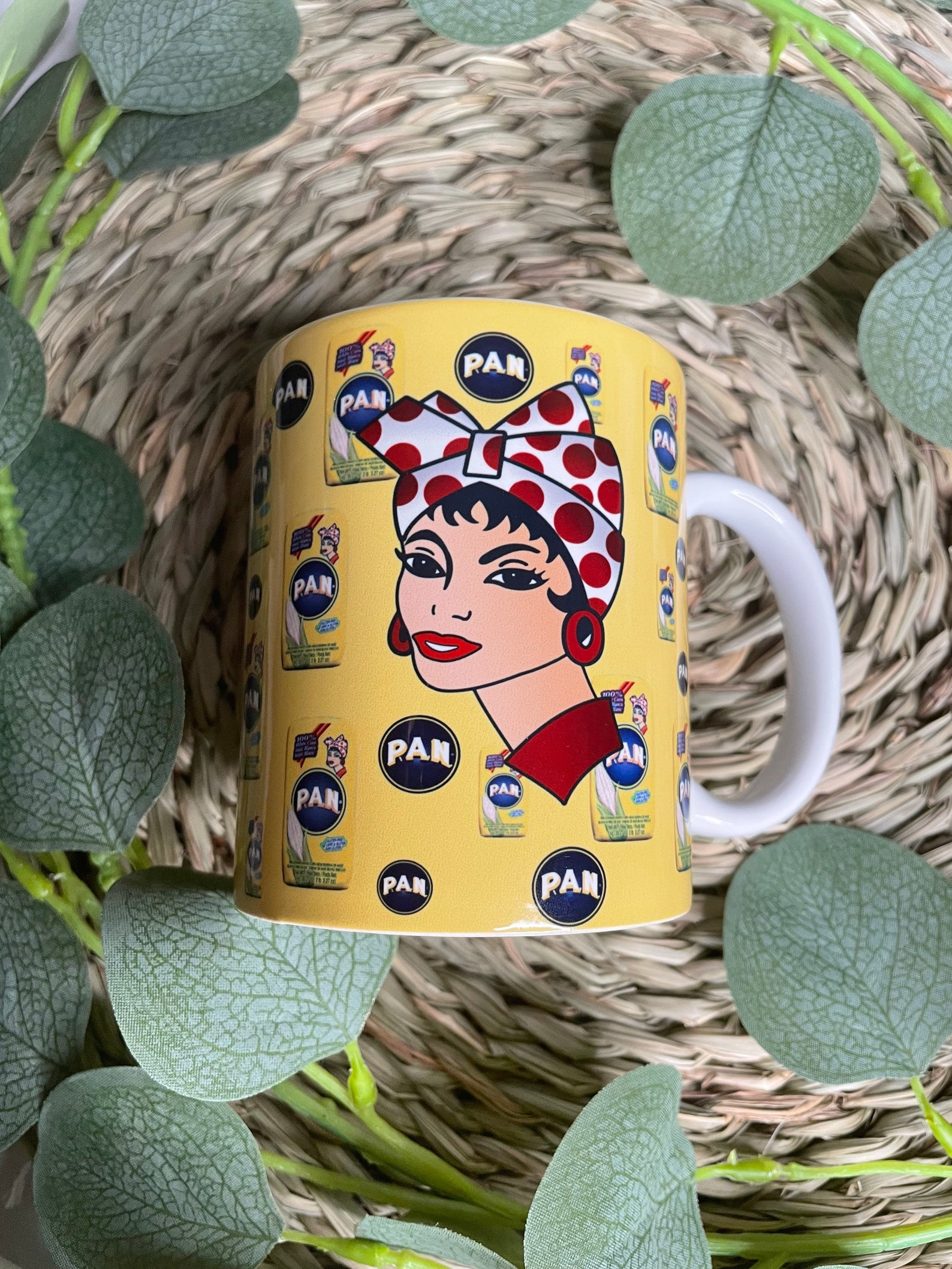 Harina Pan Mug: Venezuelan Arepa Cup - Etsy