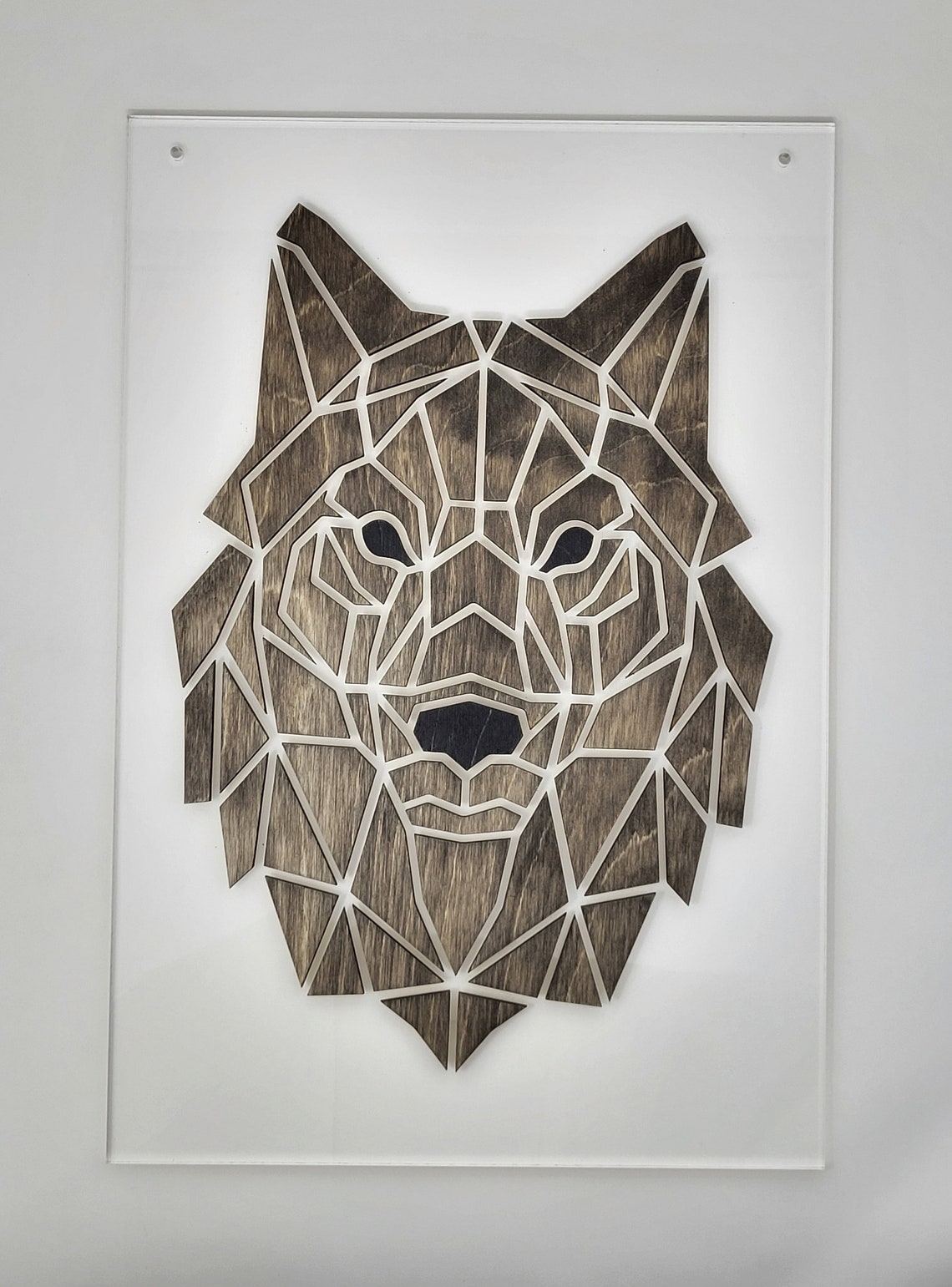 Wolf Wall Art Home Decor - Etsy