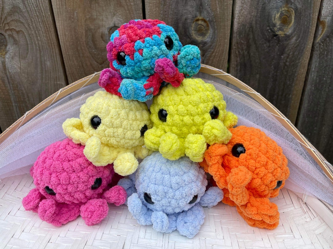 No Sew Mini Octo / No Sew/ Crochet Pattern/ Beginner Friendly - Etsy