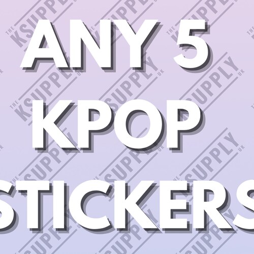 KPOP Lightsticks High Quality Stickers Kpop BTS Twice - Etsy UK
