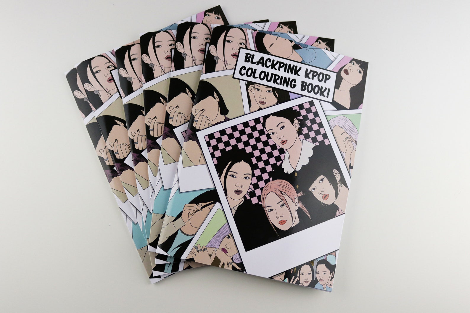 BLACKPINK A4 COLOURING BOOK Kpop Bp Art High Quality A4 - Etsy UK