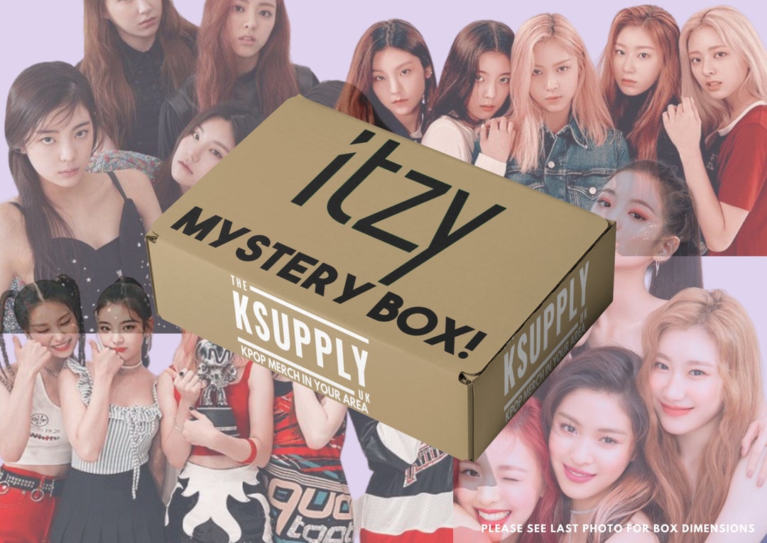 ITZY Mystery Box, Kpop Gift Box, Kpop Merch Box, Kpop Goodie Box, Yeji ...