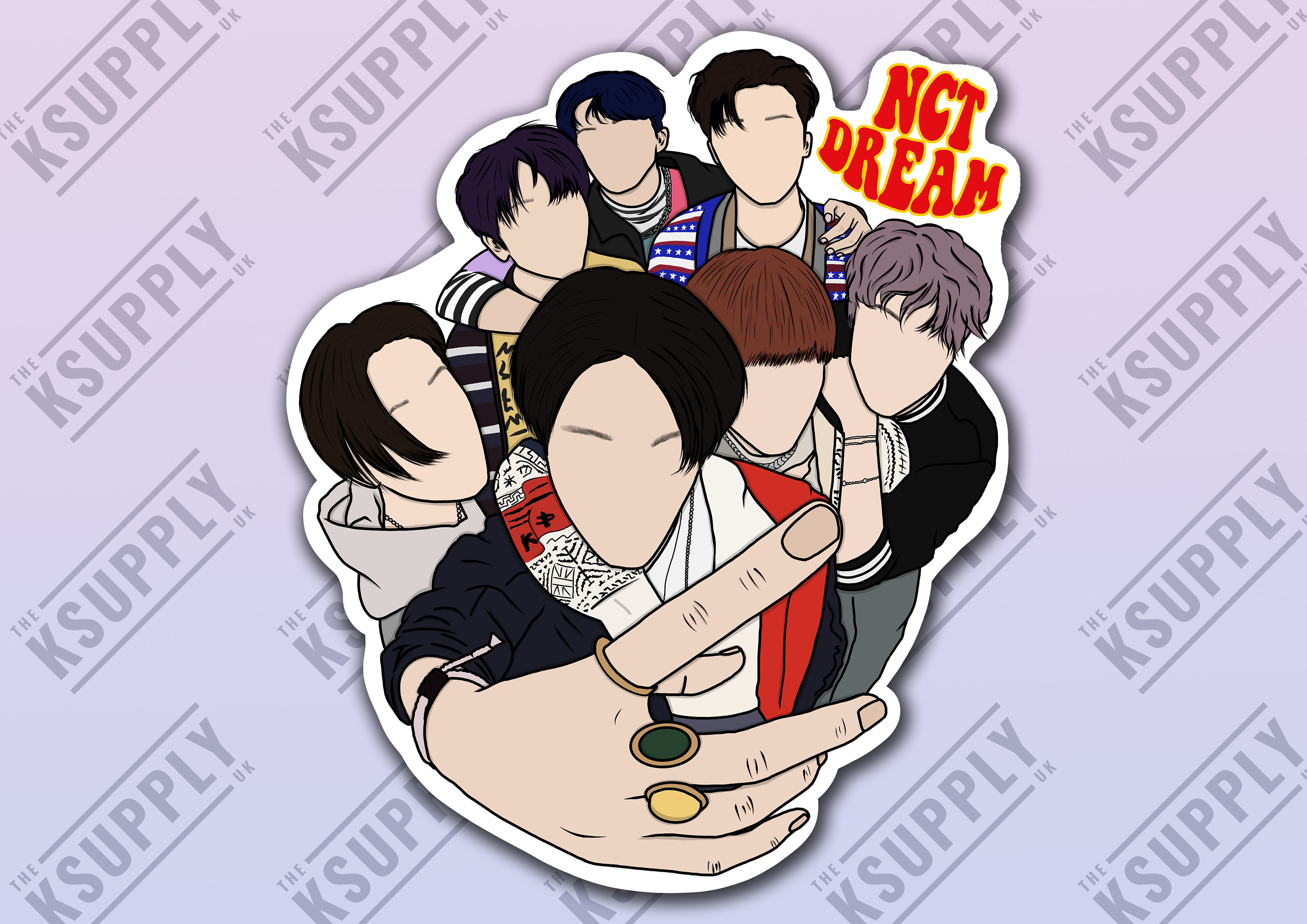 NCT DREAM High Quality Stickers KPOP Mark Renjun Jeno - Etsy UK