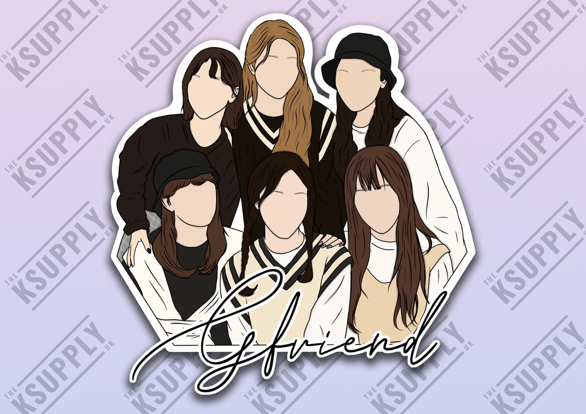 Gfriend High Quality Stickers KPOP Sinb Sowon Yerin - Etsy