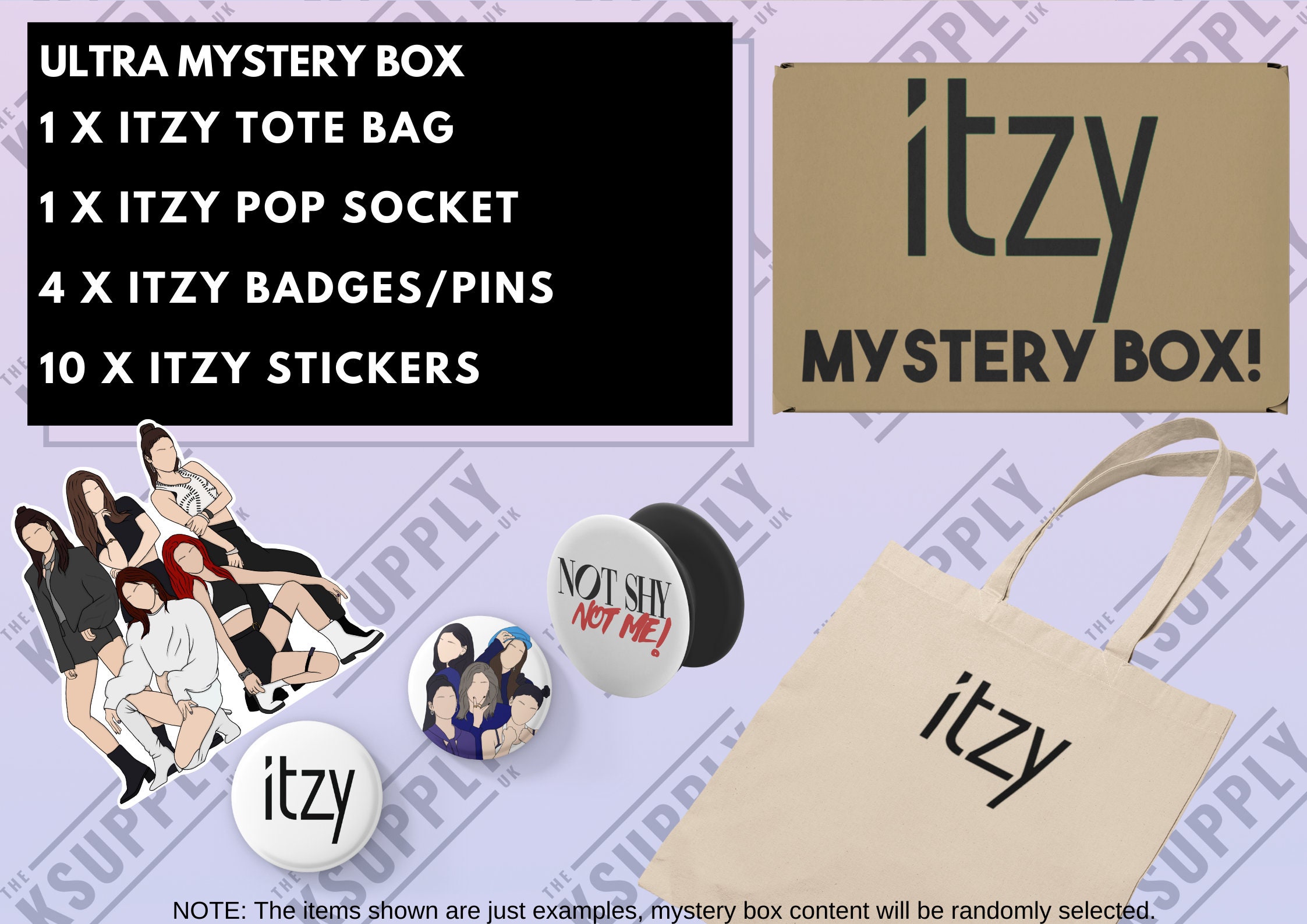 ITZY Mystery Box Kpop Gift Box Kpop Merch Box Kpop Goodie | Etsy