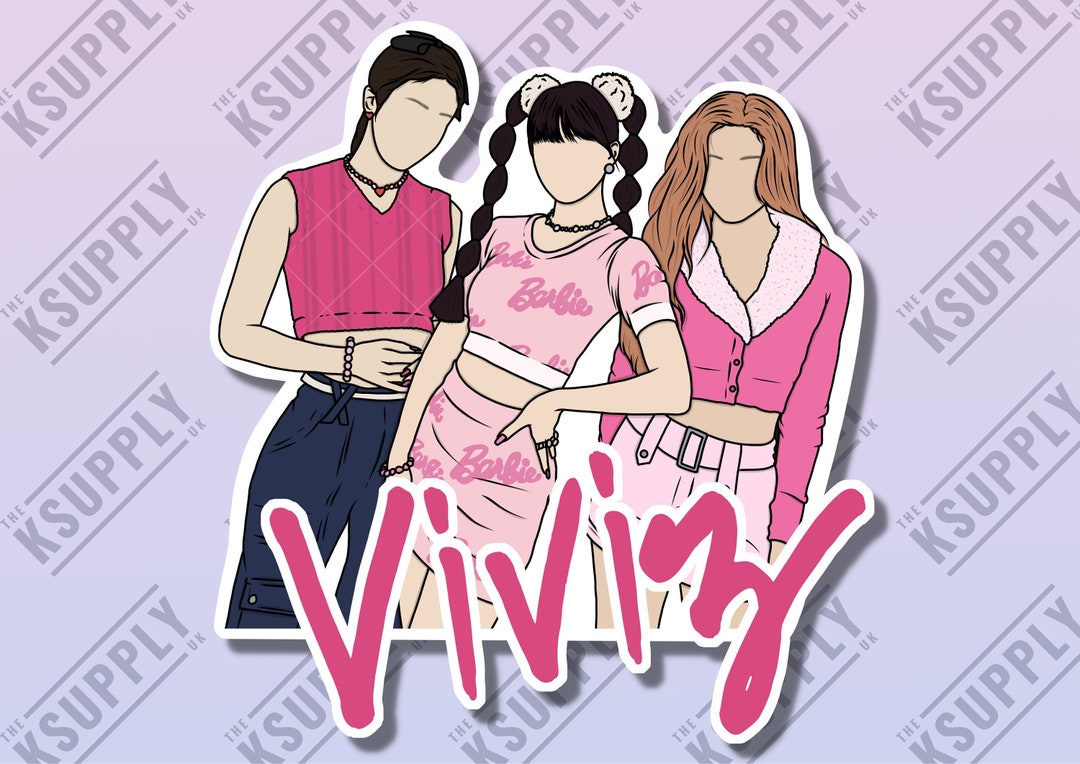 VIVIZ High Quality Stickers, KPOP, Eunha, Sinb, Umji,viviz Merch ...