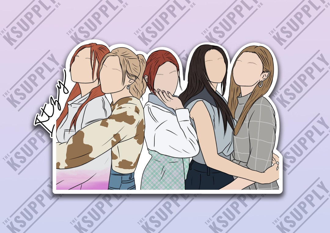 ITZY High Quality Stickers, KPOP, Yeji, Ryujin, Lia, Chaeryoung, Yuna ...