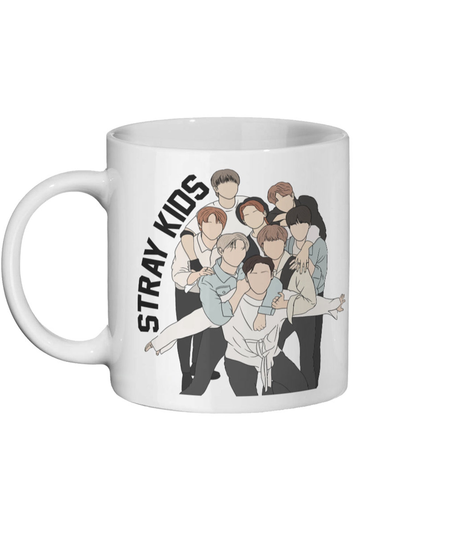 STRAY KIDS Kpop Ceramic Mug 11oz Funny Mug Design Kpop Merch | Etsy
