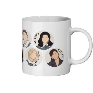 Kpop TWICE Members 11oz Ceramic Mug Digital Illustration Nayeon, Sana ...