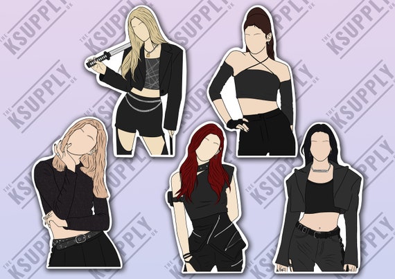 ITZY High Quality Stickers KPOP Yeji Ryujin Lia | Etsy UK
