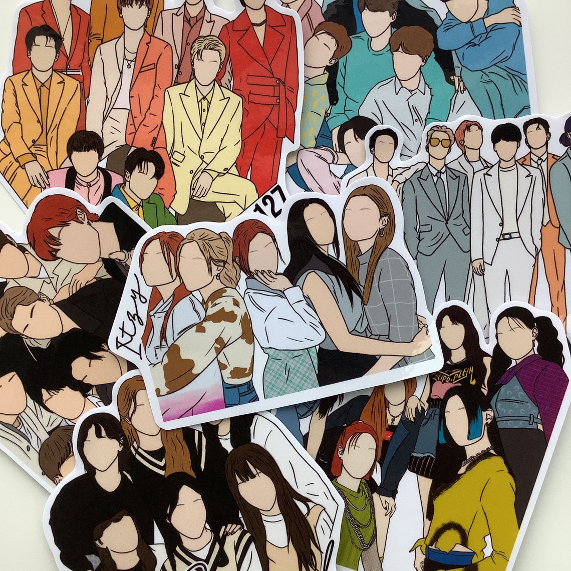 ITZY High Quality Stickers KPOP Yeji Ryujin Lia - Etsy