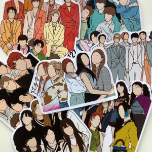 ITZY High Quality Stickers, KPOP, Yeji, Ryujin, Lia, Chaeryoung, Yuna ...