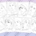 TWICE A4 COLOURING BOOK, Kpop, Twice Merch, Once, OT9, Art, High ...