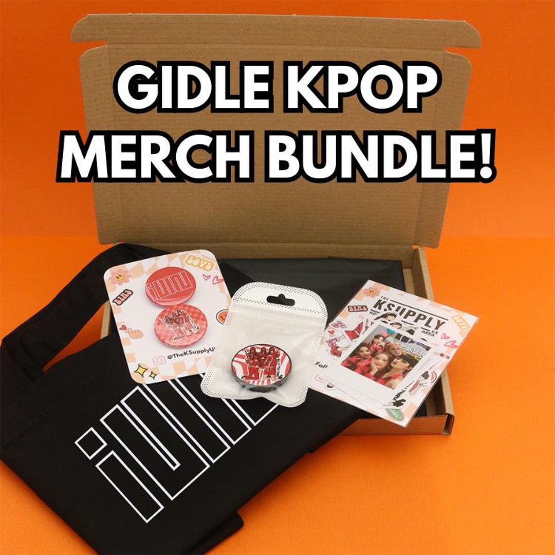 GIDLE KPOP Merch Bundle, Kpop Gift, Music Merch, Kpop, Gifts for Kpop ...
