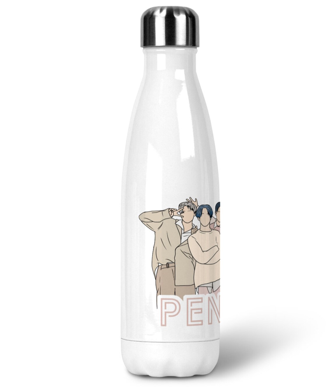 Pentagon Kpop Stainless Steel Water Bottle, Kpop Merch, Kpop Gift Ideas ...