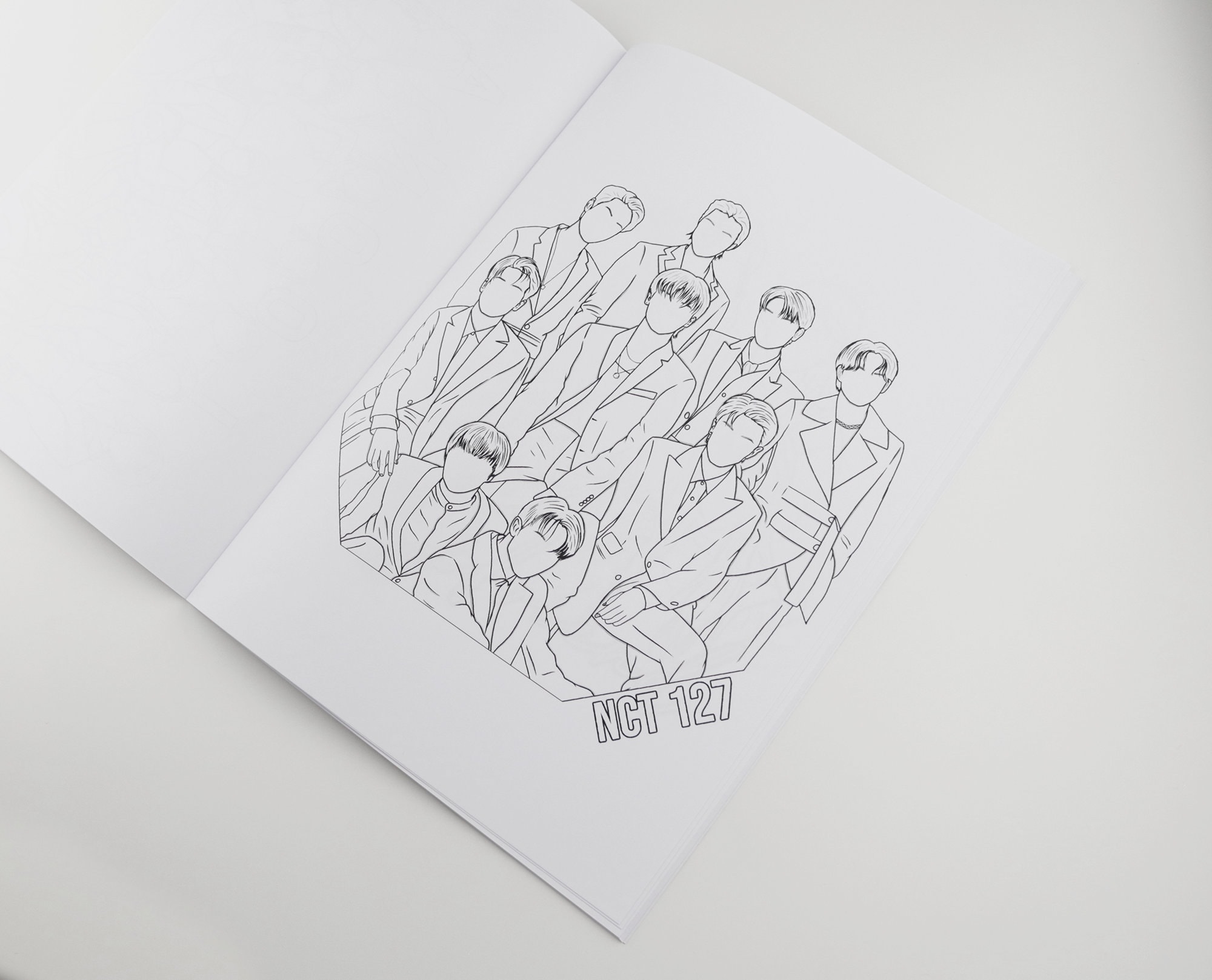 KPOP A4 COLOURING BOOK High Quality A4 Colouring Book All - Etsy UK