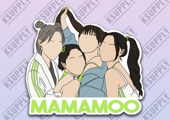 MAMAMOO High Quality Stickers KPOP Solar Moonbyul Wheein | Etsy UK