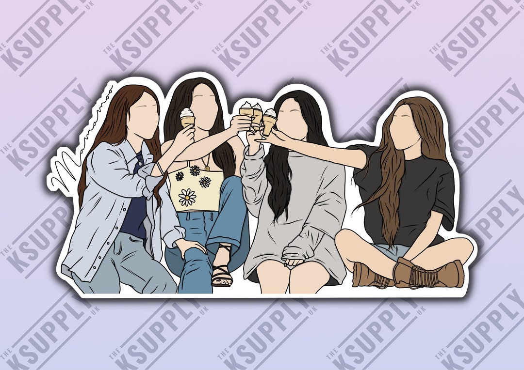 MAMAMOO High Quality Stickers, KPOP, Solar, Moonbyul, Wheein, Hwasa ...