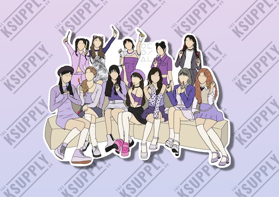 LOONA High Quality Stickers KPOP Loona Chuu Yves Kim Lip - Etsy