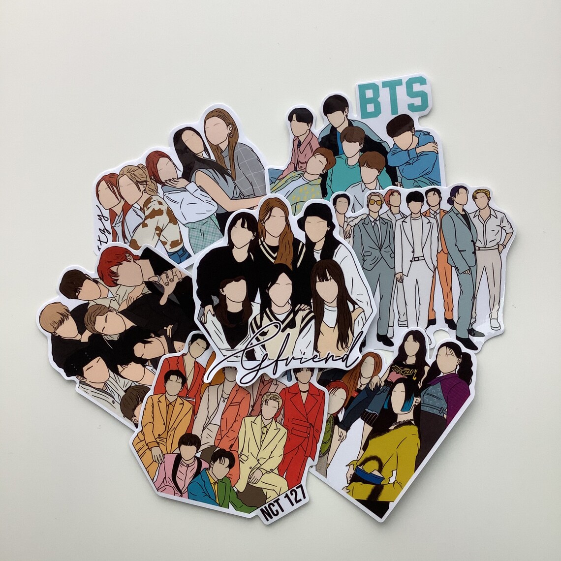 Gfriend High Quality Stickers KPOP Sinb Sowon Yerin - Etsy
