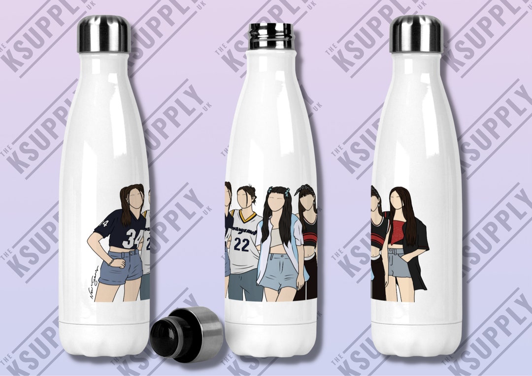 NEW JEANS Kpop Stainless Steel Water Bottle, Kpop Merch, Kpop Gift ...