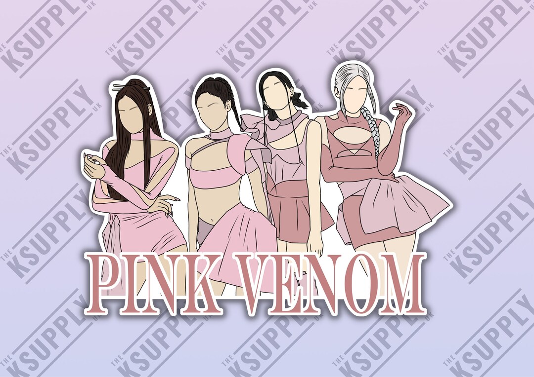BLACKPINK High Quality Stickers, KPOP, Jennie, Jisoo, Lisa, Rose Merch ...