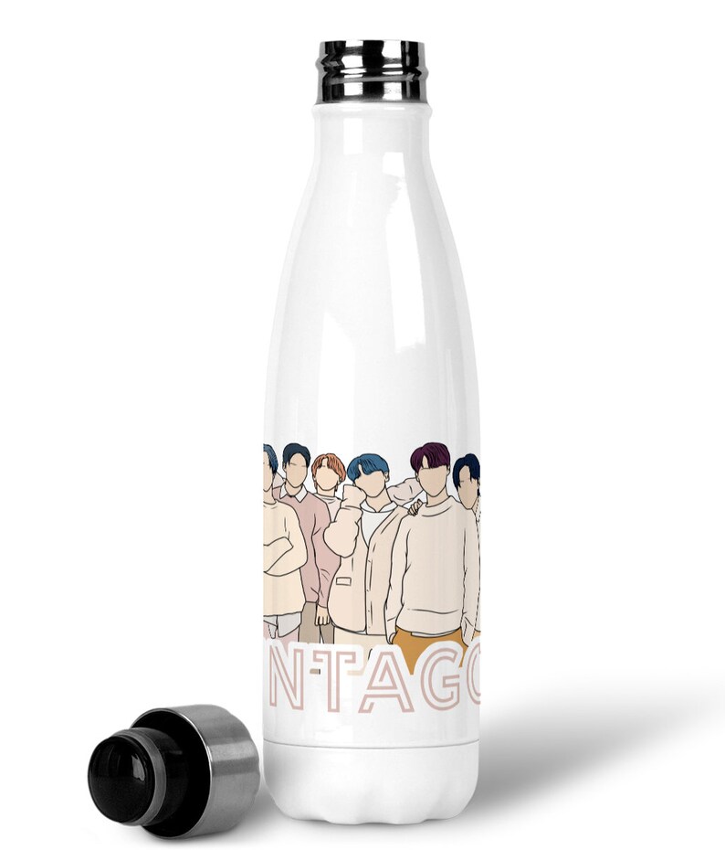 Pentagon Kpop Stainless Steel Water Bottle, Kpop Merch, Kpop Gift Ideas ...