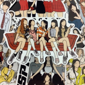 Red Velvet Queendom High Quality Stickers, KPOP, Irene, Seulgi, Wendy ...