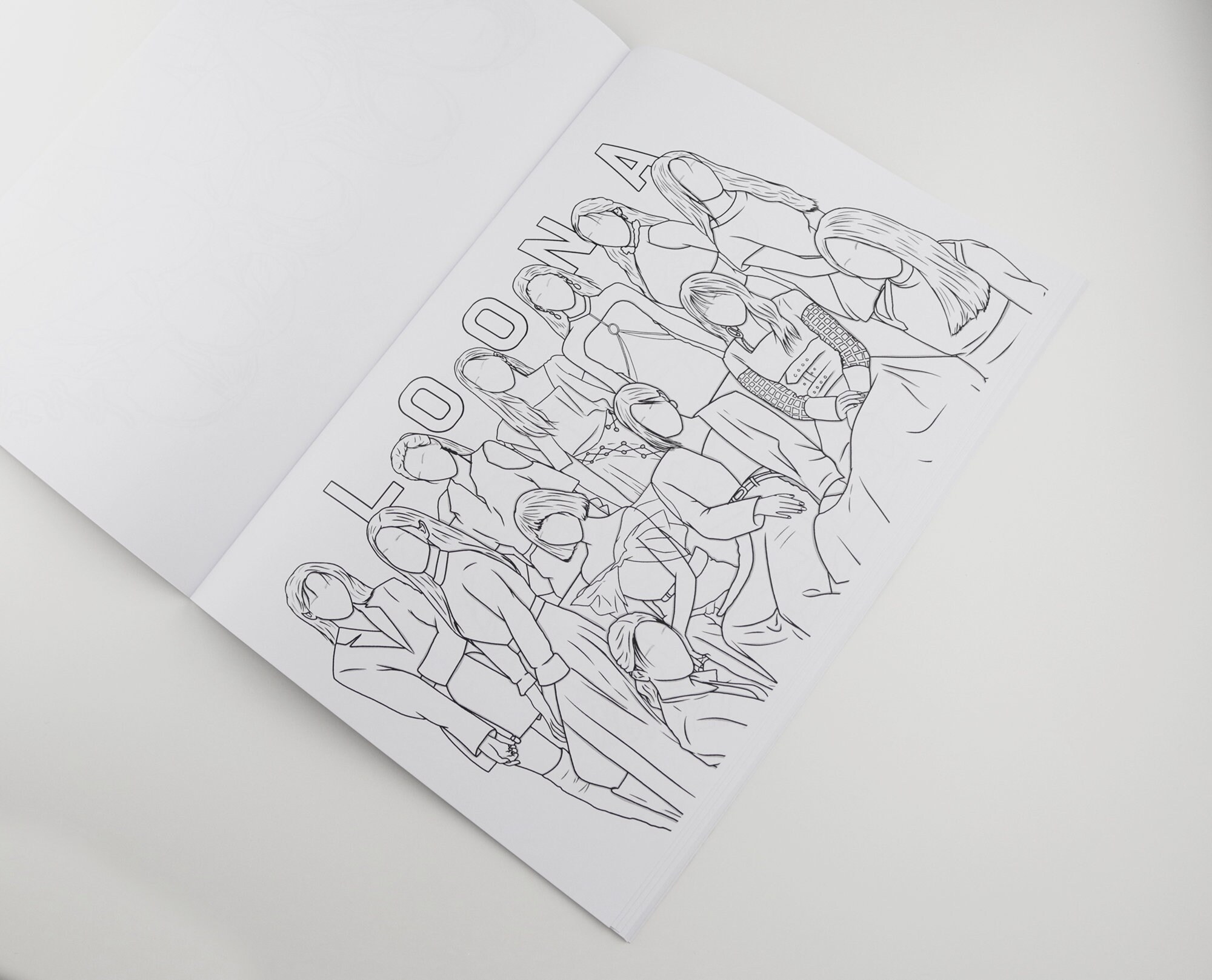 KPOP A4 COLOURING BOOK High Quality A4 Colouring Book All - Etsy UK