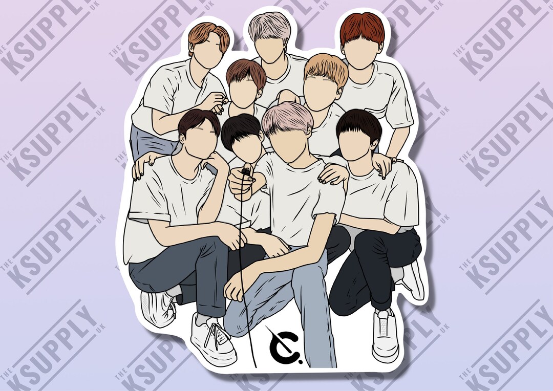 CRAVITY High Quality Stickers, KPOP, Cravity Stickers, Kpop Merch, Kpop ...