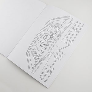 KPOP A4 COLOURING BOOK, High Quality A4 Colouring Book, All Ages, Art ...
