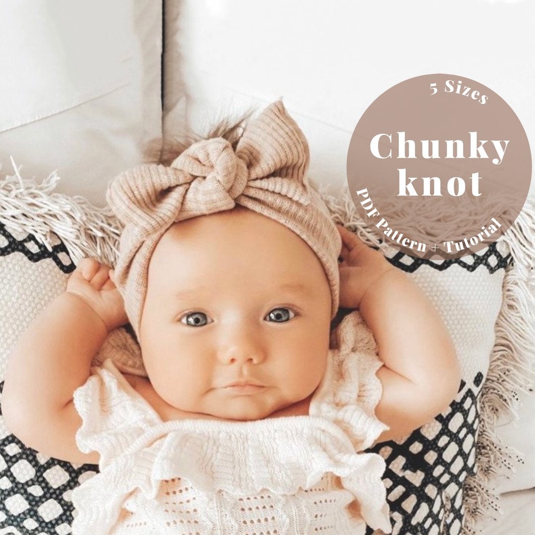 Bow Headband PDF Sewing Pattern, Bow Headband Pattern and Tutorial ...