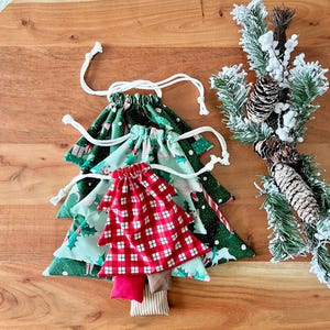 Christmas Tree Gift Bag in 3 Sizes Sewing Pattern, Sewing Pattern for ...