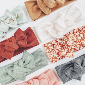 Bow Headband PDF Sewing Pattern, Bow Headband Pattern and Tutorial ...
