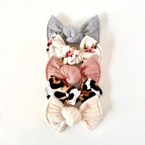 Baby Bow Pattern in 2 Sizes, Hair Bow PDF Pattern, Baby Bows PDF Sewing ...