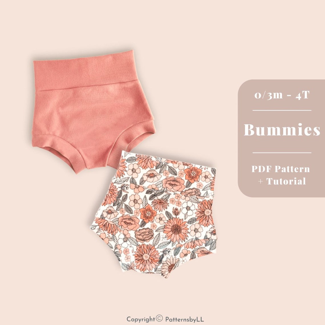 Bummies Pdf Pattern Bummies Sewing Pattern Baby Bummies - Etsy