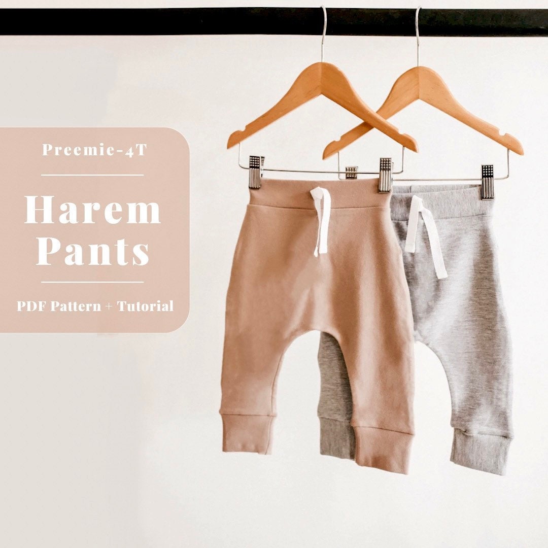 Easy Baby Pants Pattern, Baby Pants Sewing Pattern, Baby Pant Pattern ...