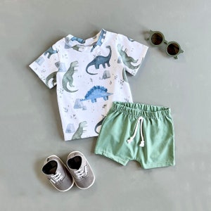 T-shirt and Shorts PDF Sewing Pattern, Shirt and Shorts Sewing Pattern ...