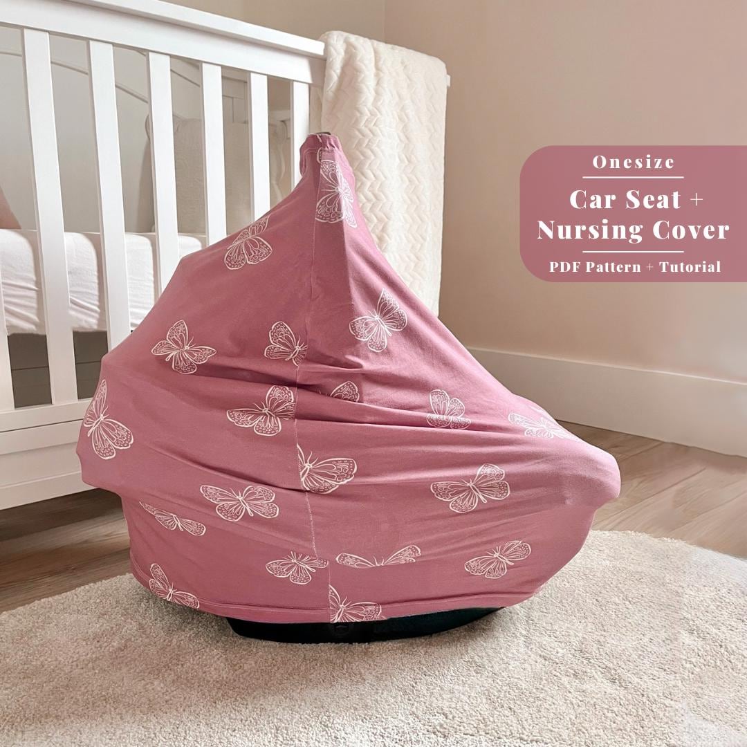 Sewing Pattern for Nursing Cover, Nursing Cover Pdf Sewing Pattern ...