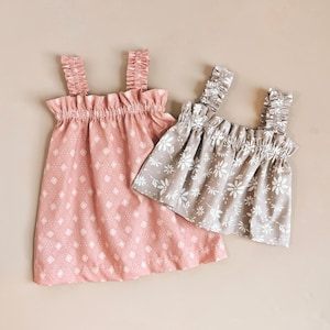 Baby Summer Dress Sewing Pattern, Easy Baby Dress Pattern, Summer Dress ...