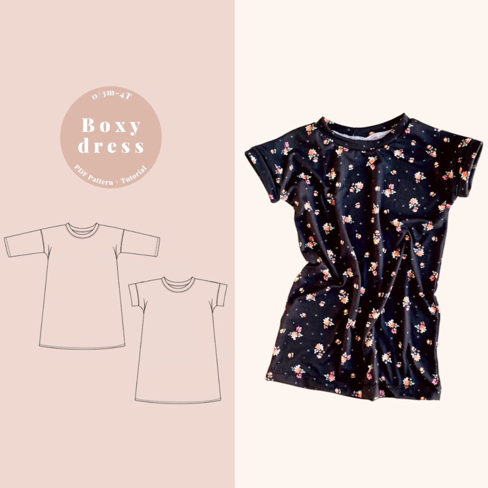 Baby Girl Dress Sewing Pattern Toddler Dress Sewing Pattern - Etsy