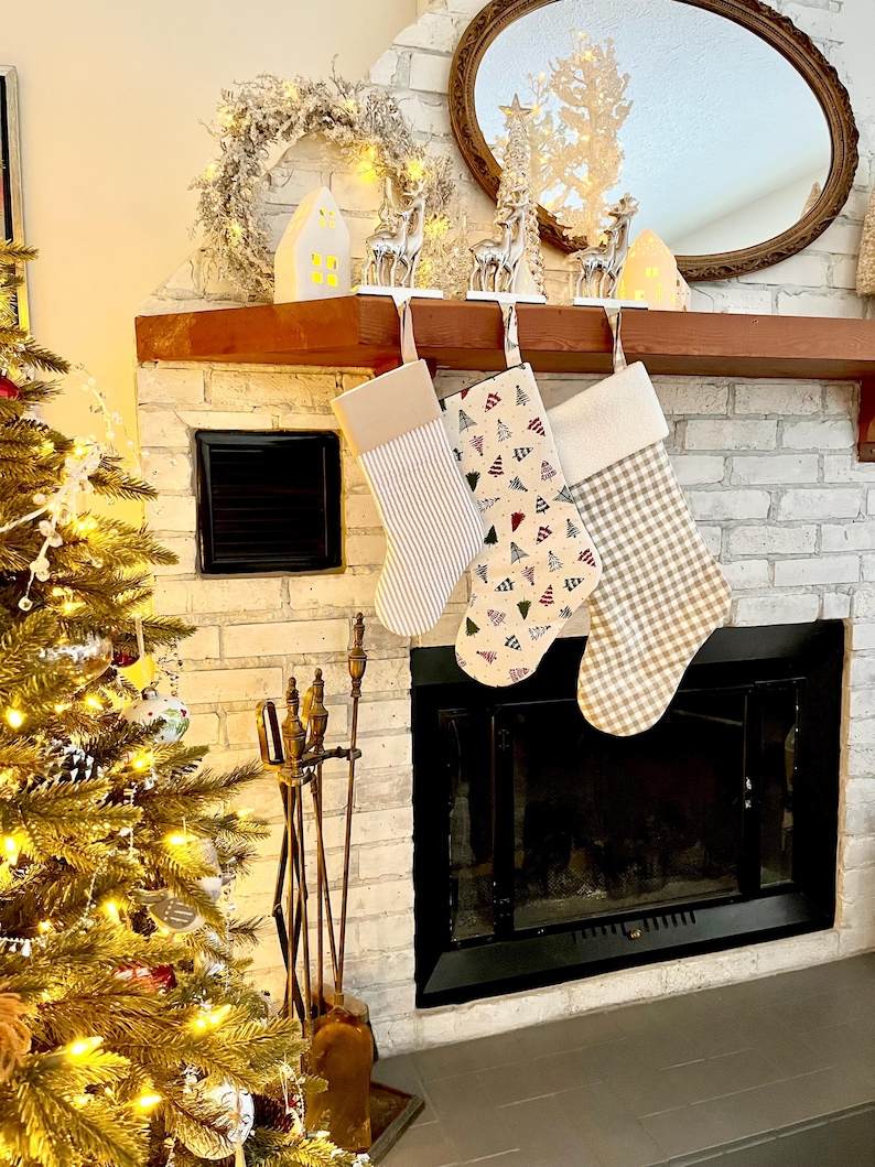 Sewing Pattern for Christmas Stocking, Christmas Stocking PDF Pattern ...